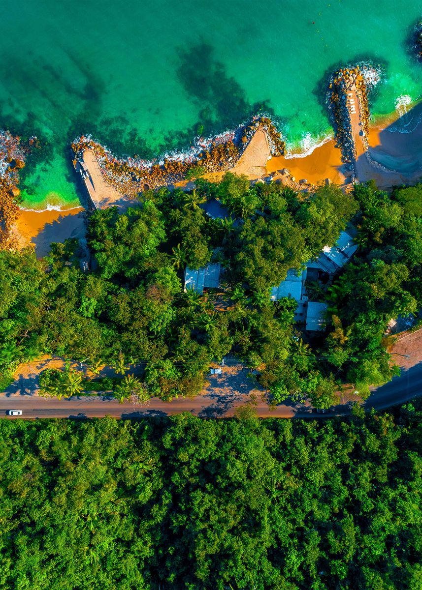 'World From Above' Poster by Stunning Wallpapers | Displate