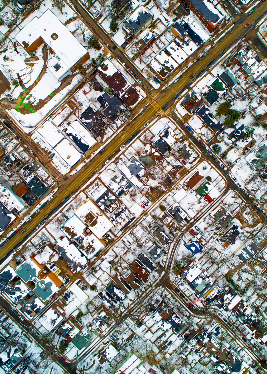 'World From Above' Poster, picture, metal print, paint by Stunning ...