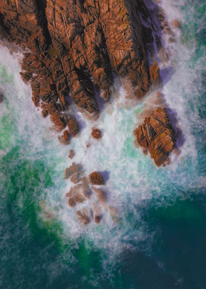 'World From Above' Poster, picture, metal print, paint by Stunning ...