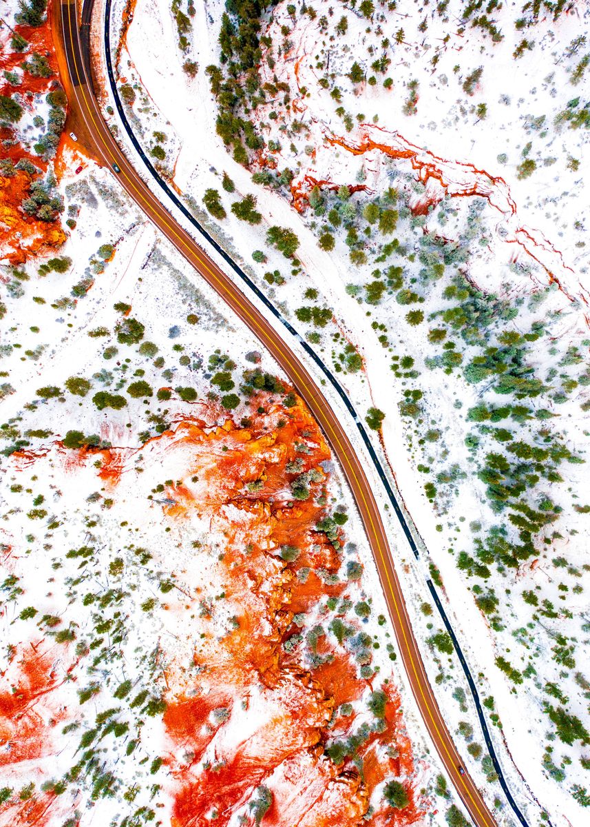 'World From Above' Poster by Stunning Wallpapers | Displate