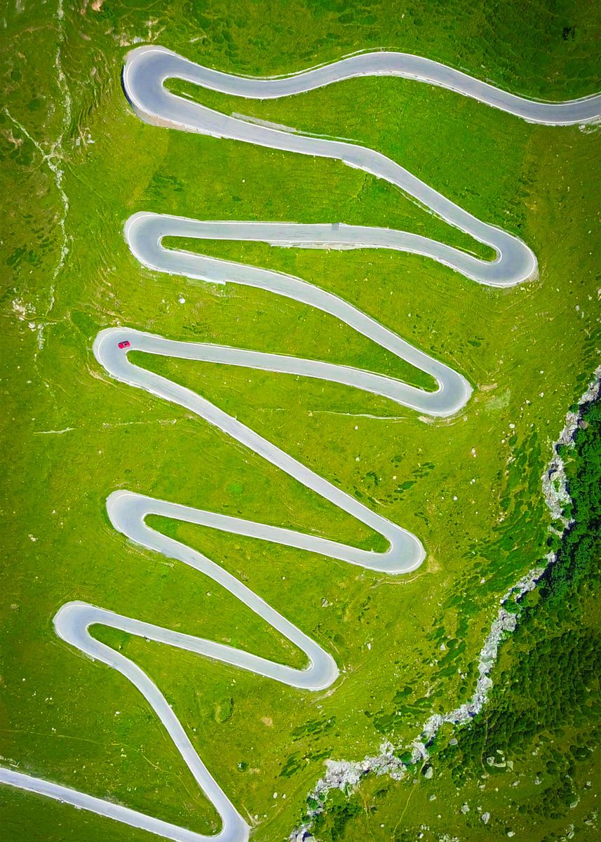 'World From Above' Poster by Stunning Wallpapers | Displate