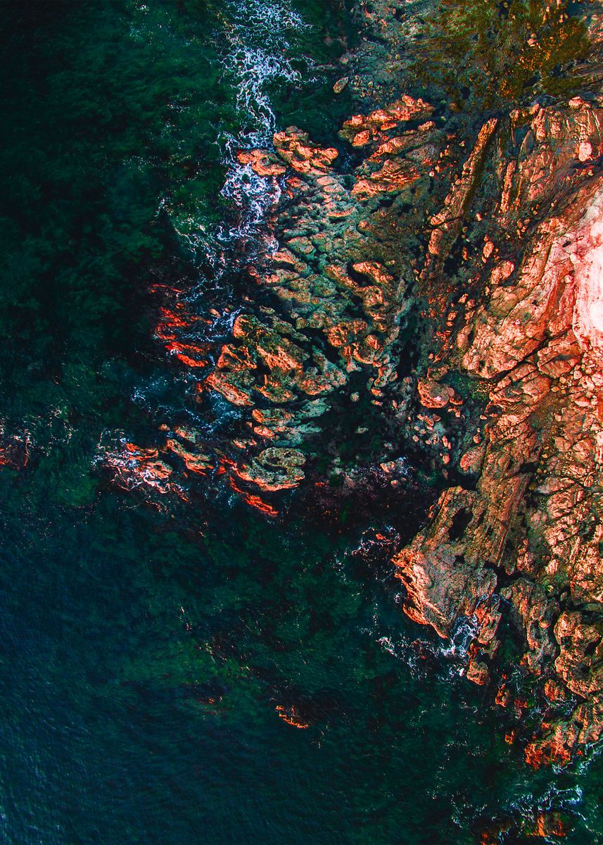 'World From Above' Poster by Stunning Wallpapers | Displate