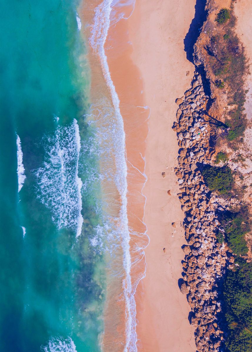 'World From Above' Poster by Stunning Wallpapers | Displate