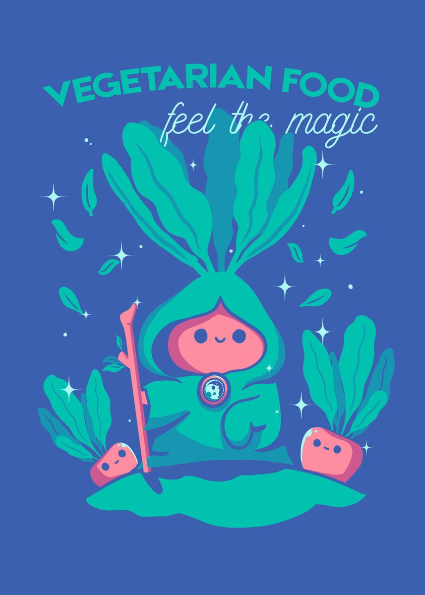 'FEEL THE MAGIC' Poster by Ilustrata | Displate