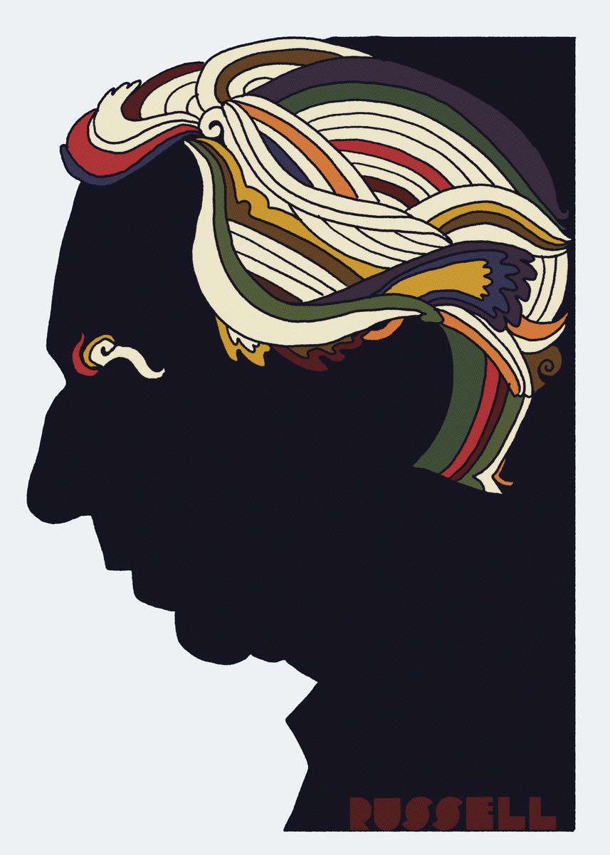 'Russell' Poster, picture, metal print, paint by Gustavo Rinaldi | Displate
