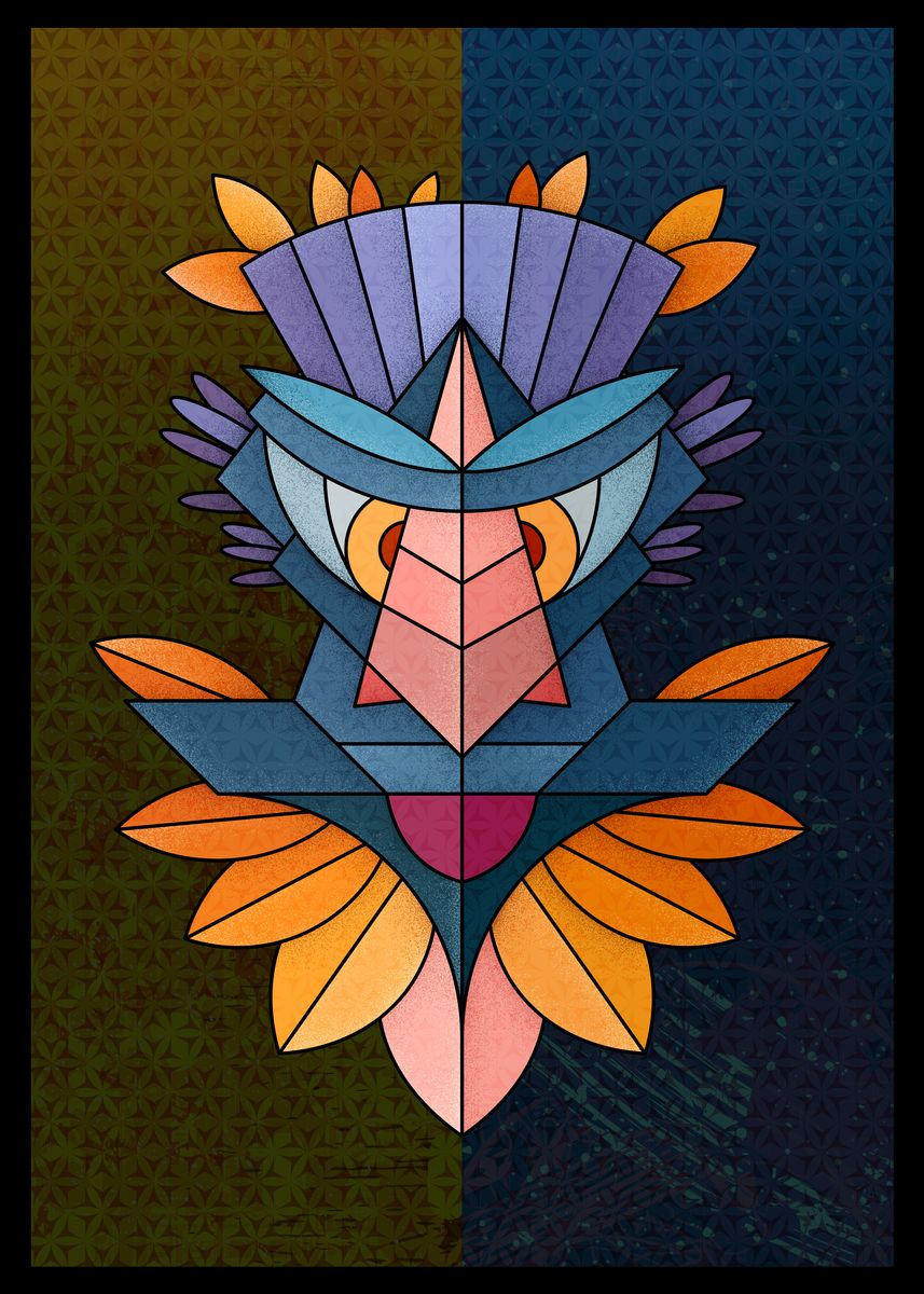 ' Bird herald' Poster, picture, metal print, paint by Nick Whitehoune ...