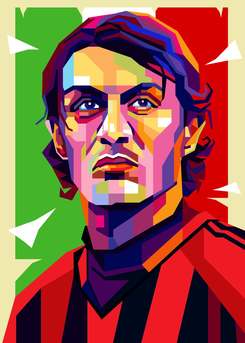 'Maldini' Poster by Cholik Hamka | Displate