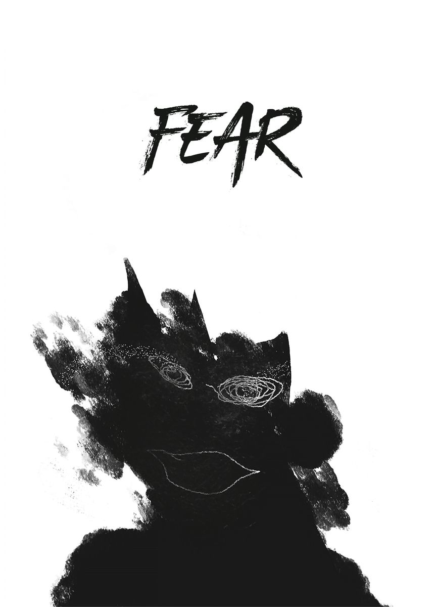 'Demon fear' Poster by stepkunst | Displate