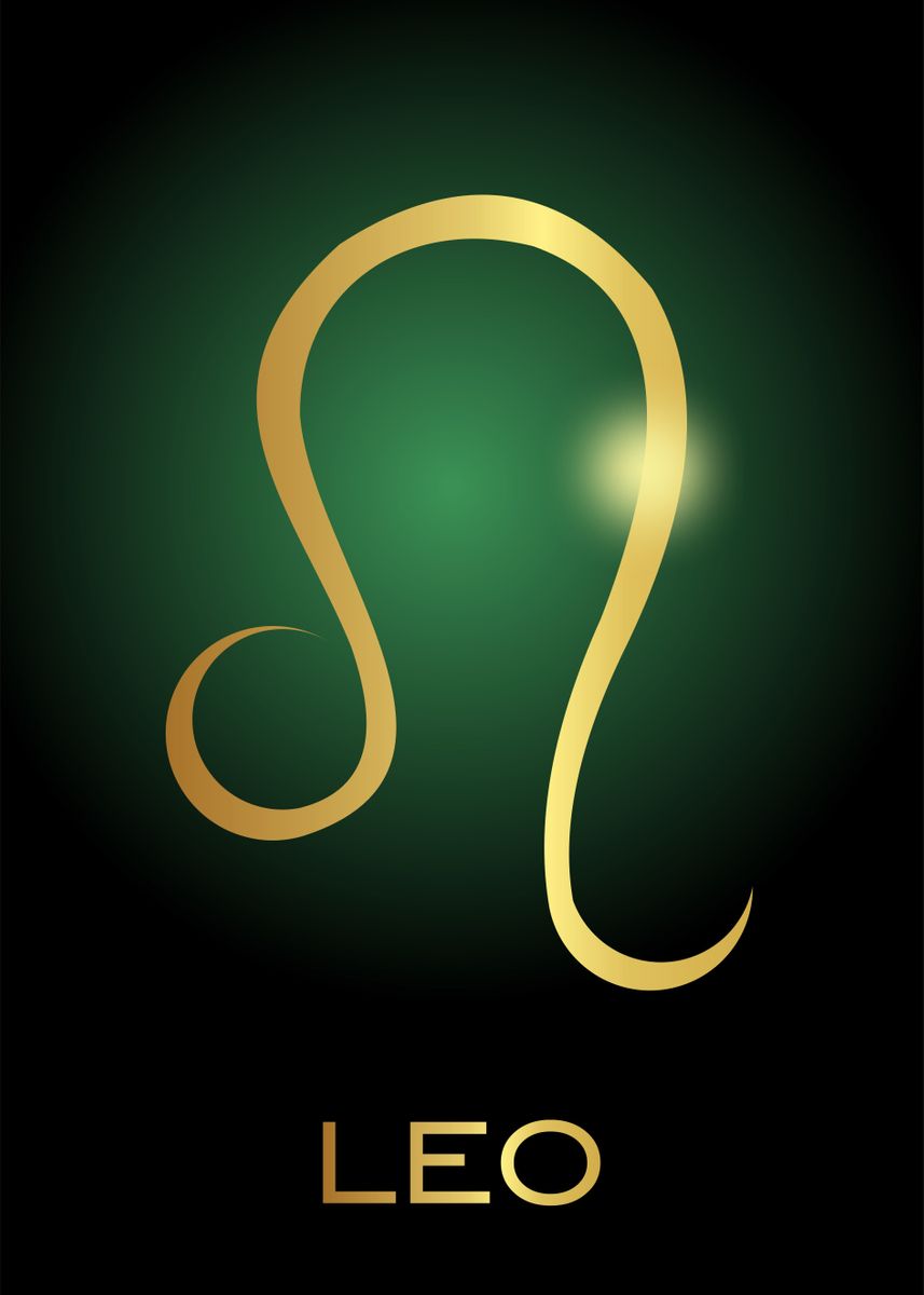 'LEO' Poster, picture, metal print, paint by The Exlucive | Displate