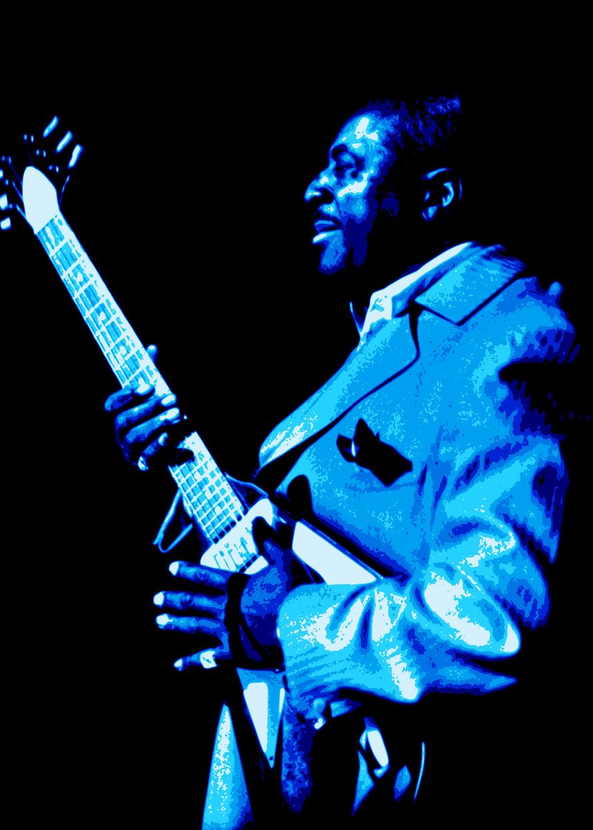 'Albert King ' Poster by Josh B | Displate