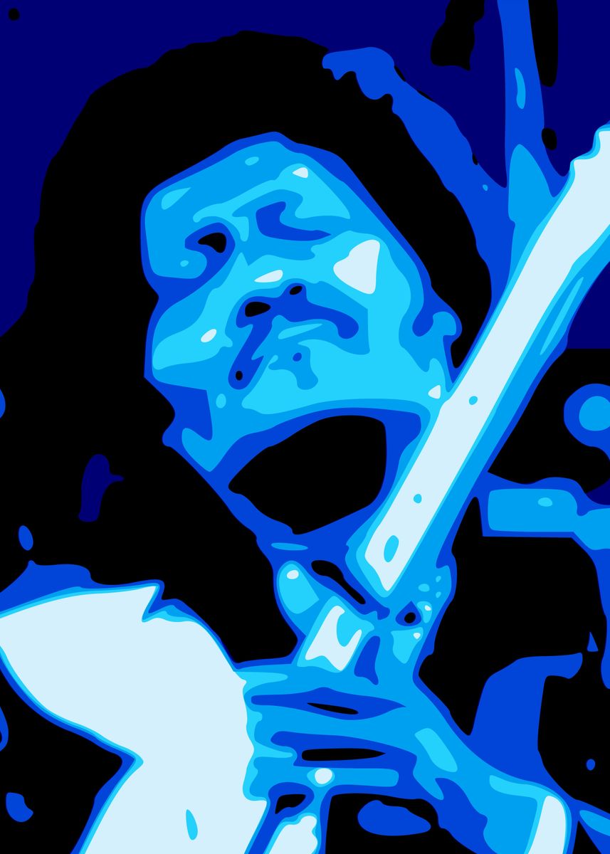 'Albert Collins ' Poster by Josh B | Displate