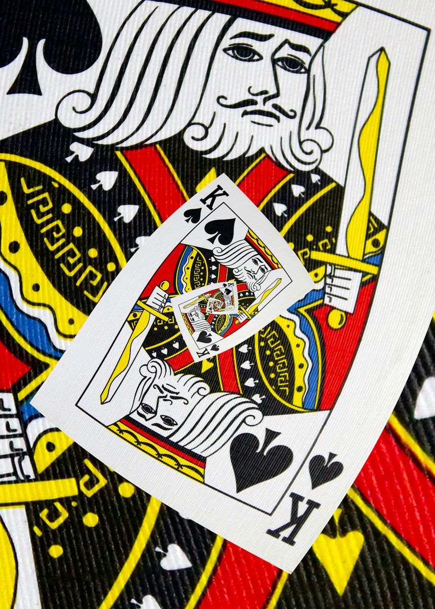 'King of Spades' Poster, picture, metal print, paint by Kurt Van Wagner ...