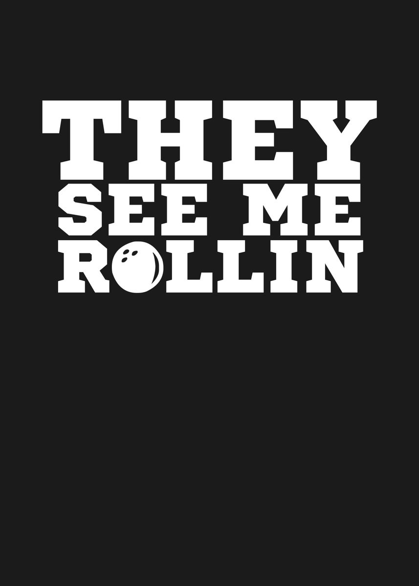 'BOWLING FUNNY' Poster by PosterWorld | Displate