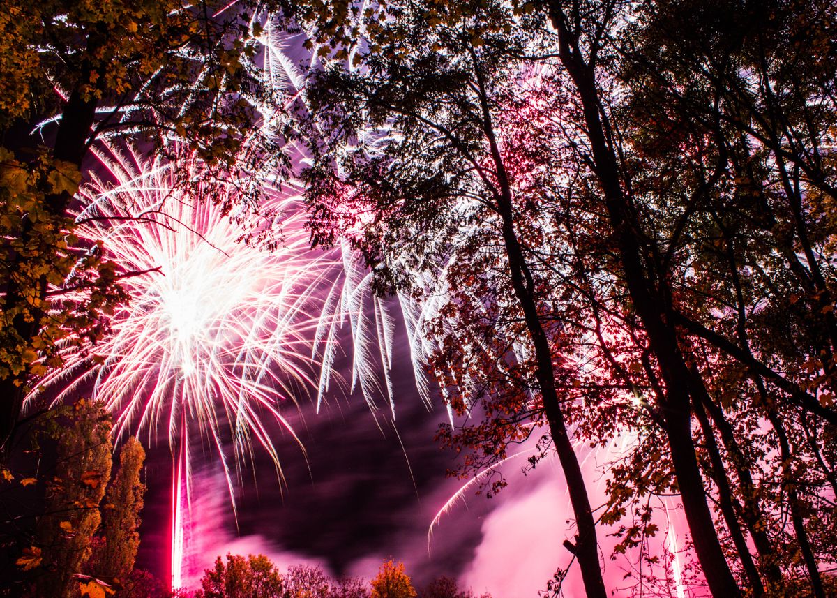 'Firework Night' Poster by Greenhawk | Displate