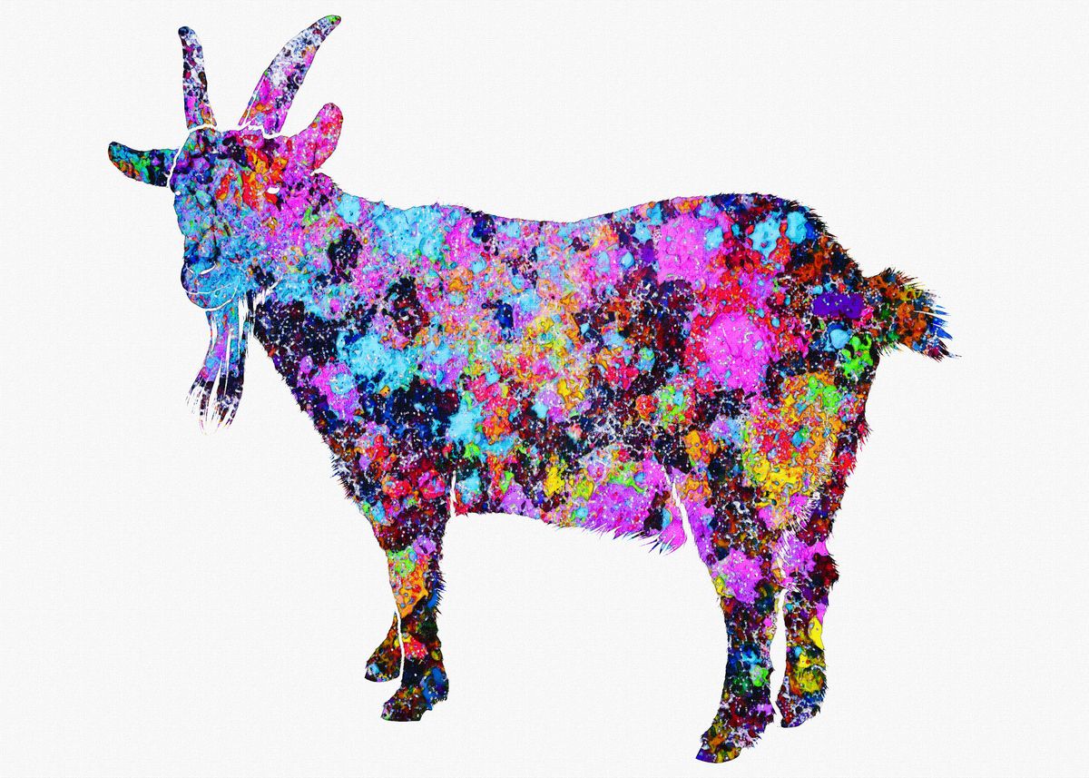 'Goat' Poster by Aurora art work | Displate