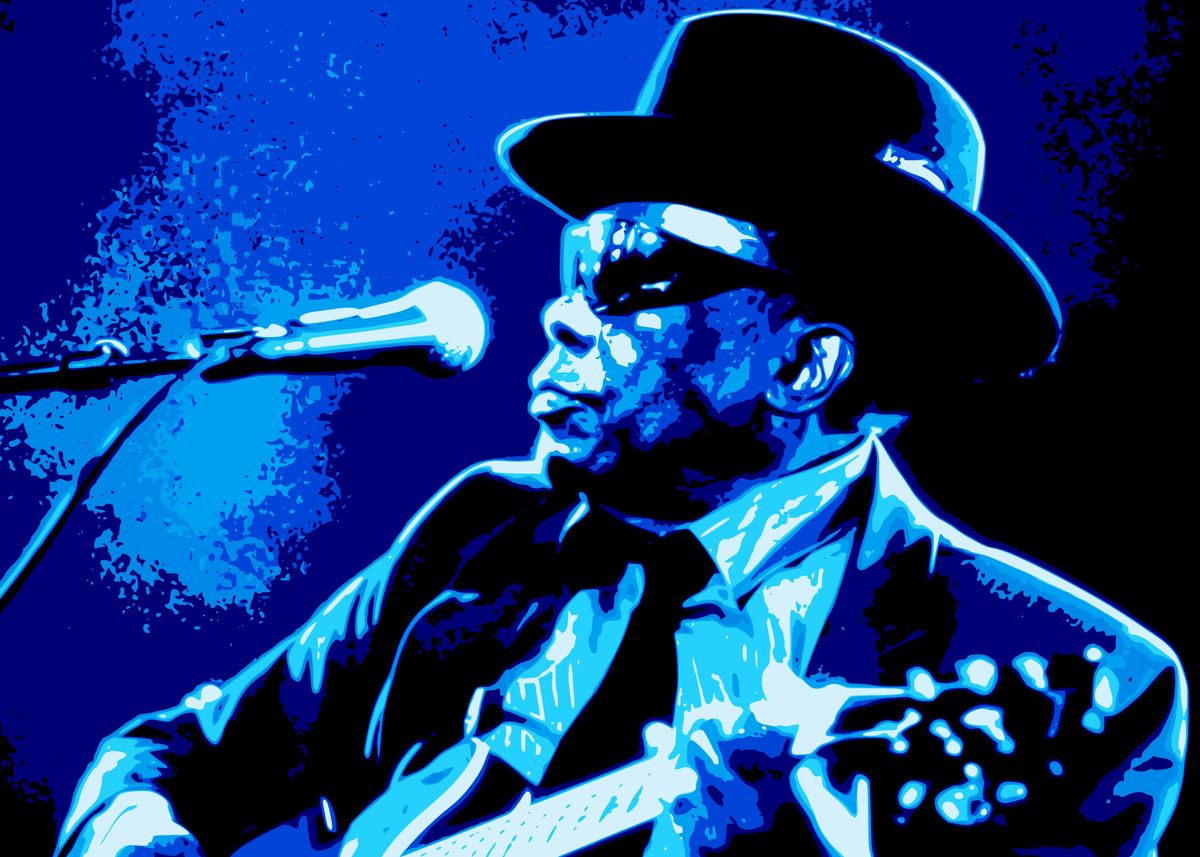 'John Lee Hooker ' Poster by Josh B | Displate