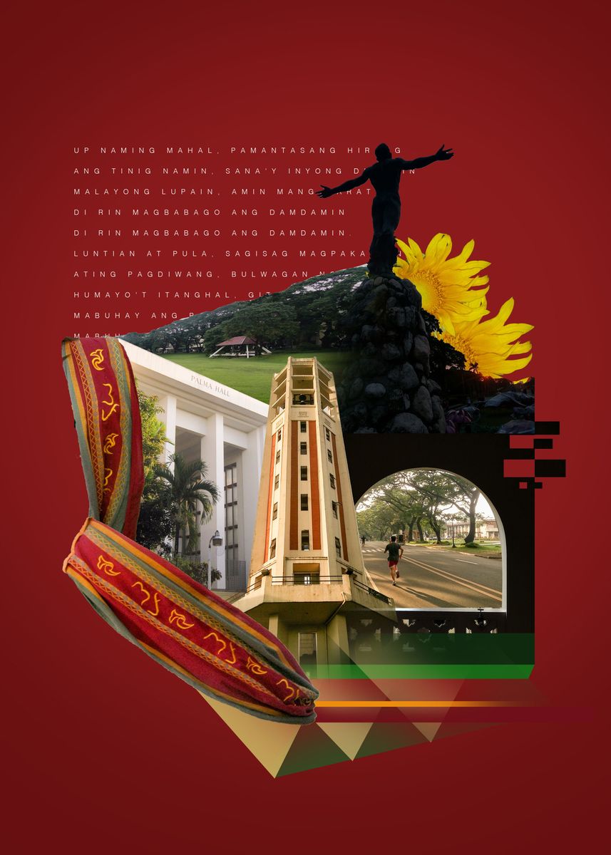 'Uni of the Philippines' Poster, picture, metal print, paint by Ai Tan ...