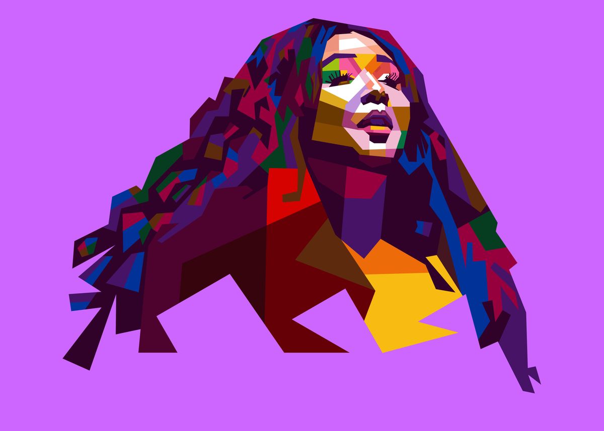 'Lizzo' Poster by baturaja vector | Displate