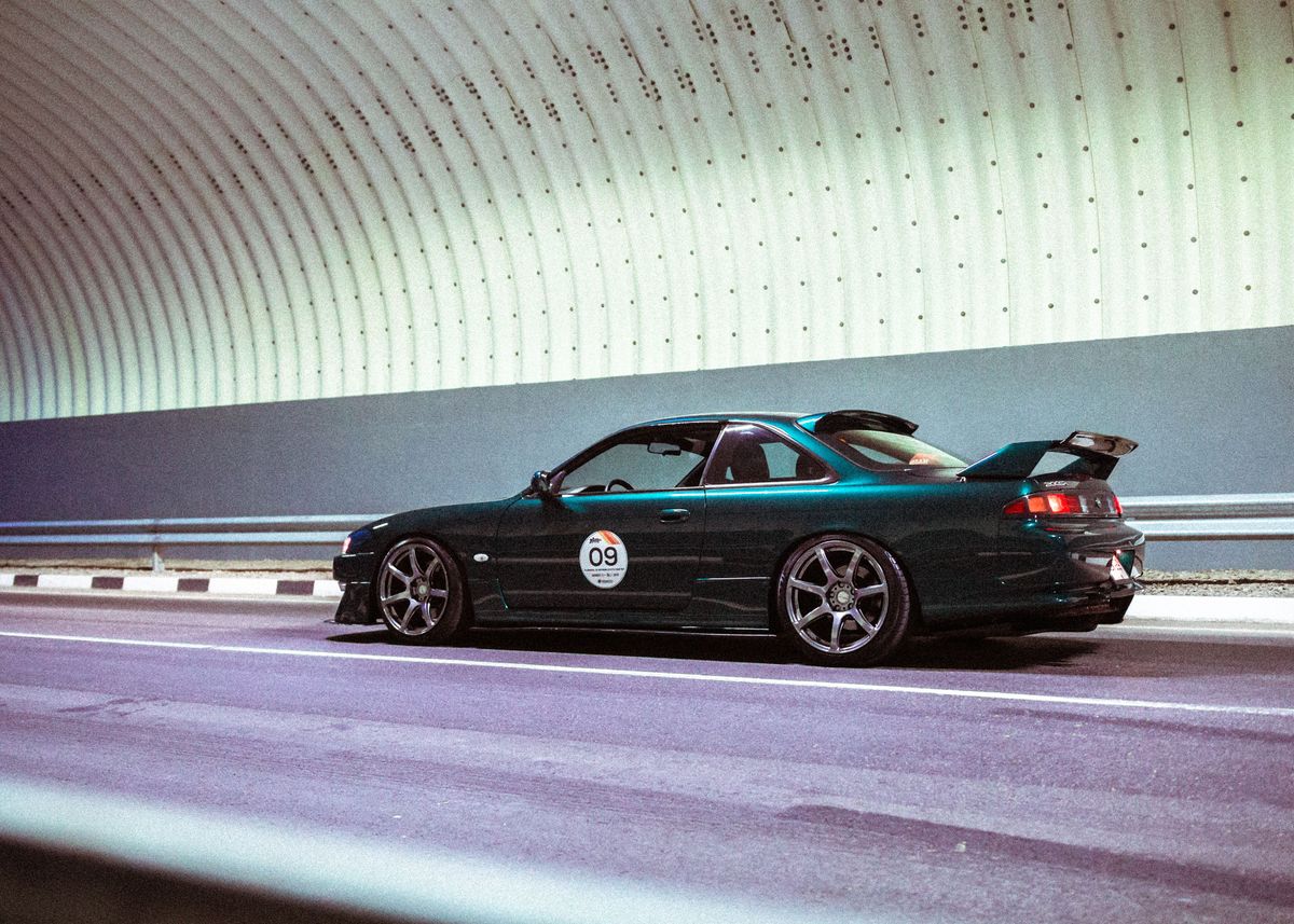 'Nissan S14' Poster by Deividas Liepa | Displate