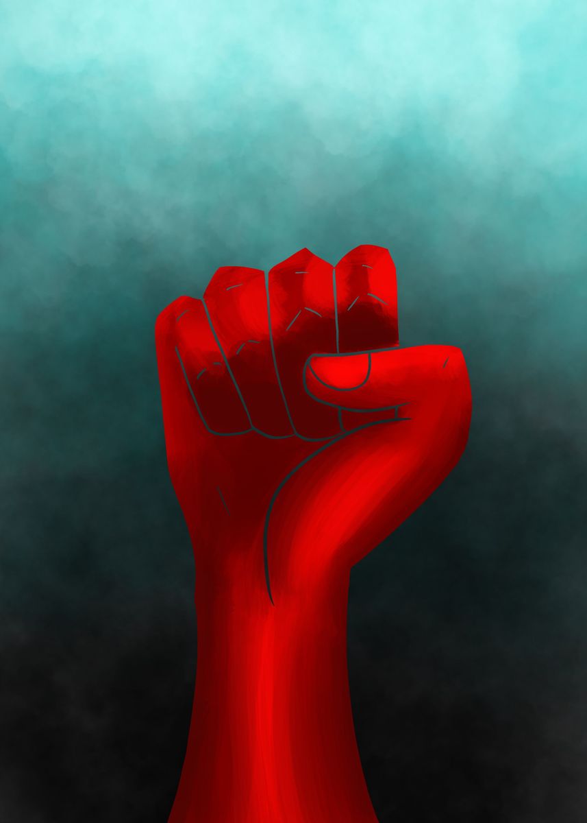 'Resistance ' Poster by Bia Cotrim | Displate