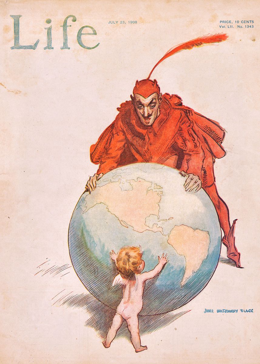 'Good Versus Evil' Poster by PetsArt Design | Displate