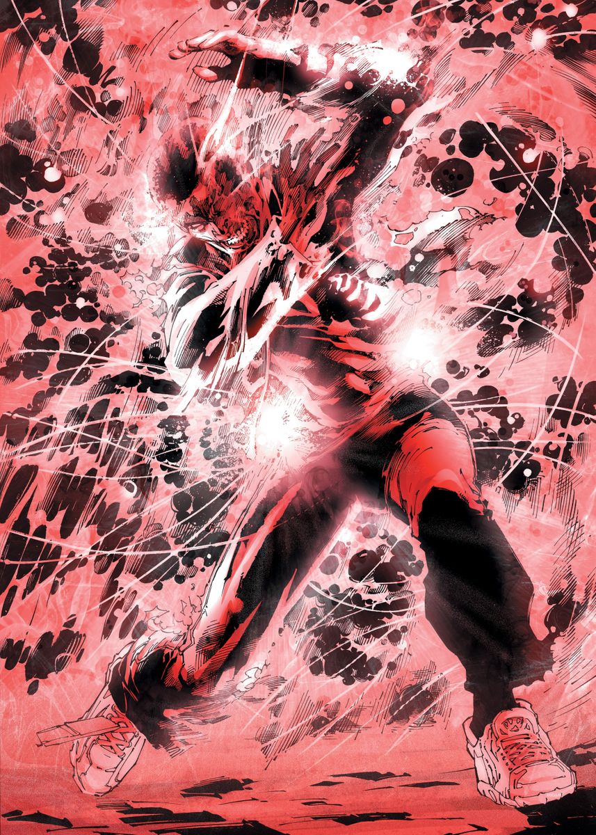 'Cyborg origin' Poster, picture, metal print, paint by DC Comics | Displate