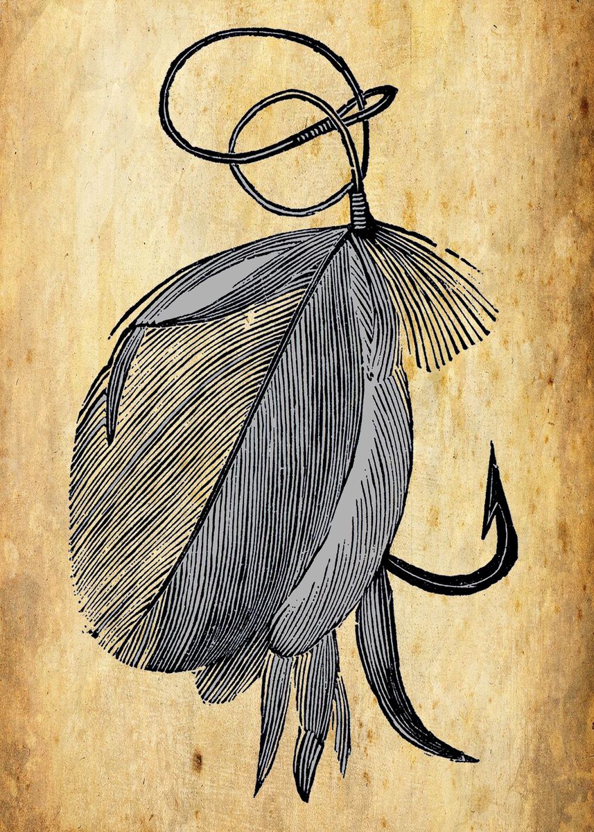 'Vintage Fly' Poster by Danie | Displate