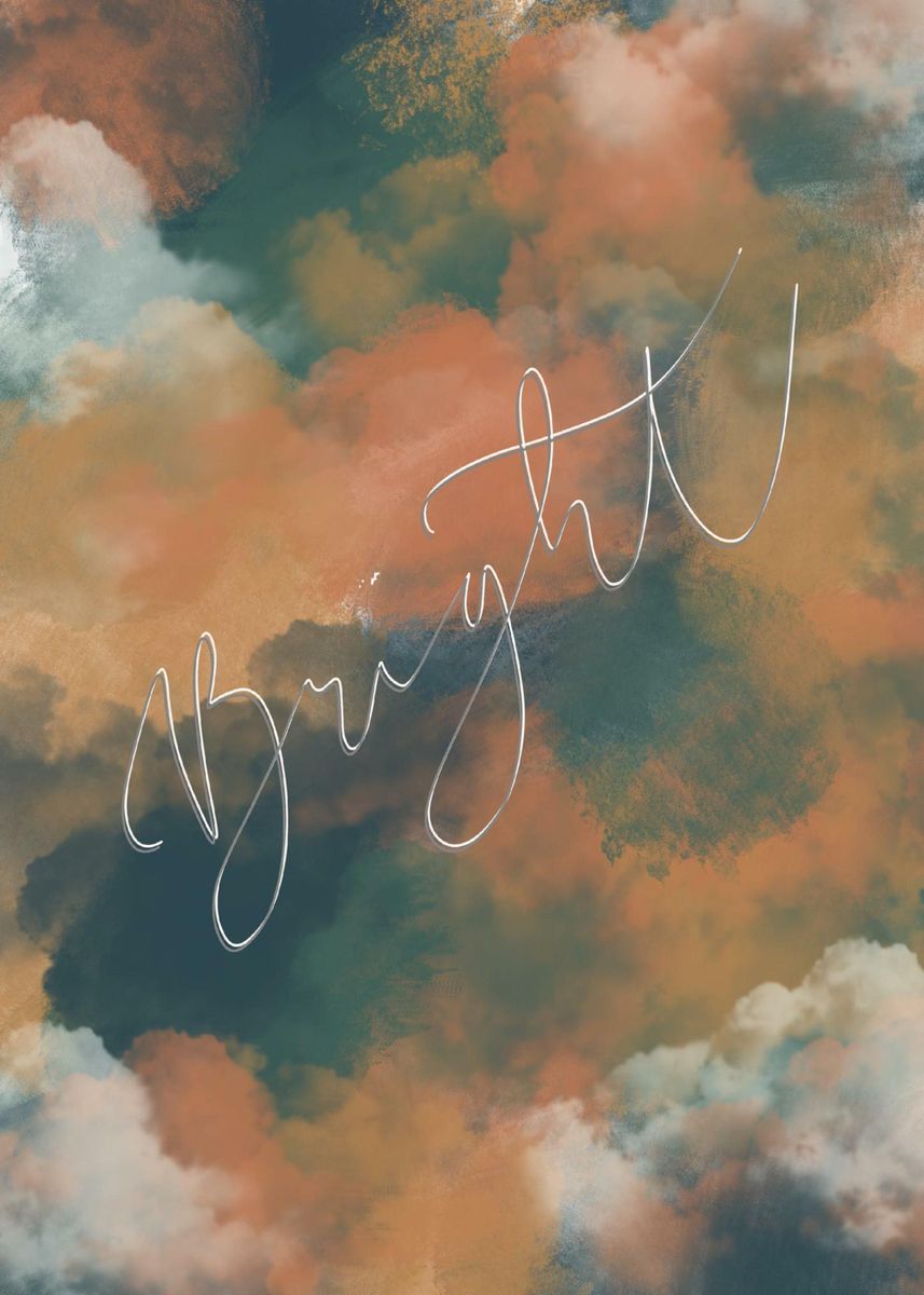 'Bright ' Poster, picture, metal print, paint by Joshua Basco | Displate