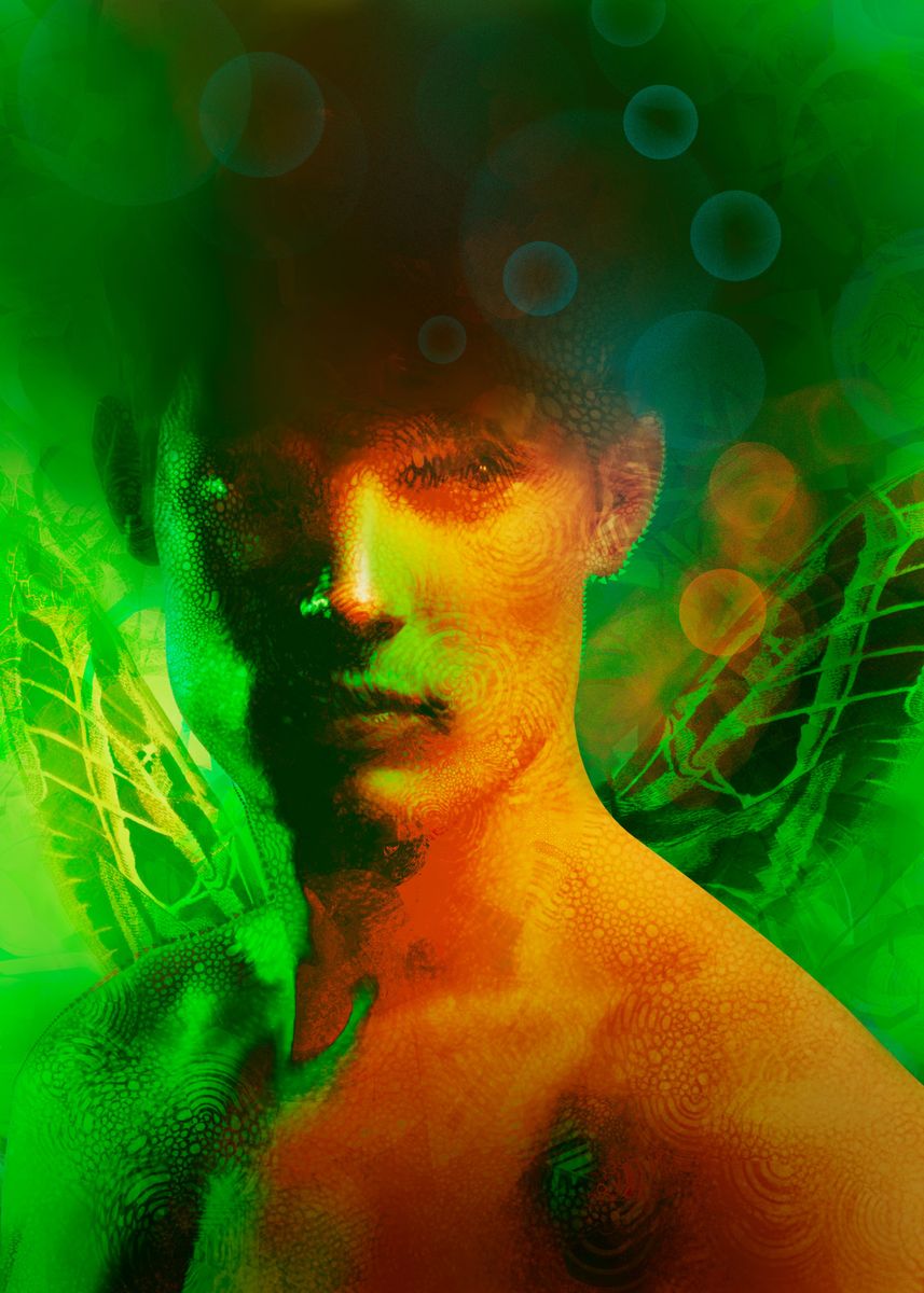 'Transformation' Poster, picture, metal print, paint by Sandip Bajpeyi ...