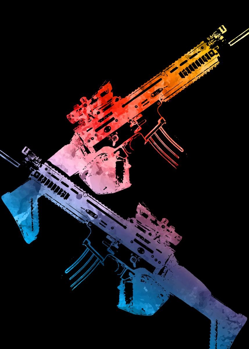 'scar' Poster, picture, metal print, paint by Thogi Gio | Displate