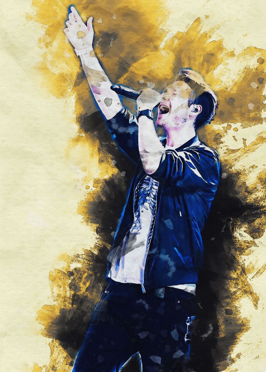 'Smudge Dan Smith ' Poster, picture, metal print, paint by The Poster ...