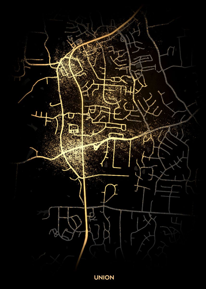 'Union' Poster, picture, metal print, paint by Retina Creative | Displate