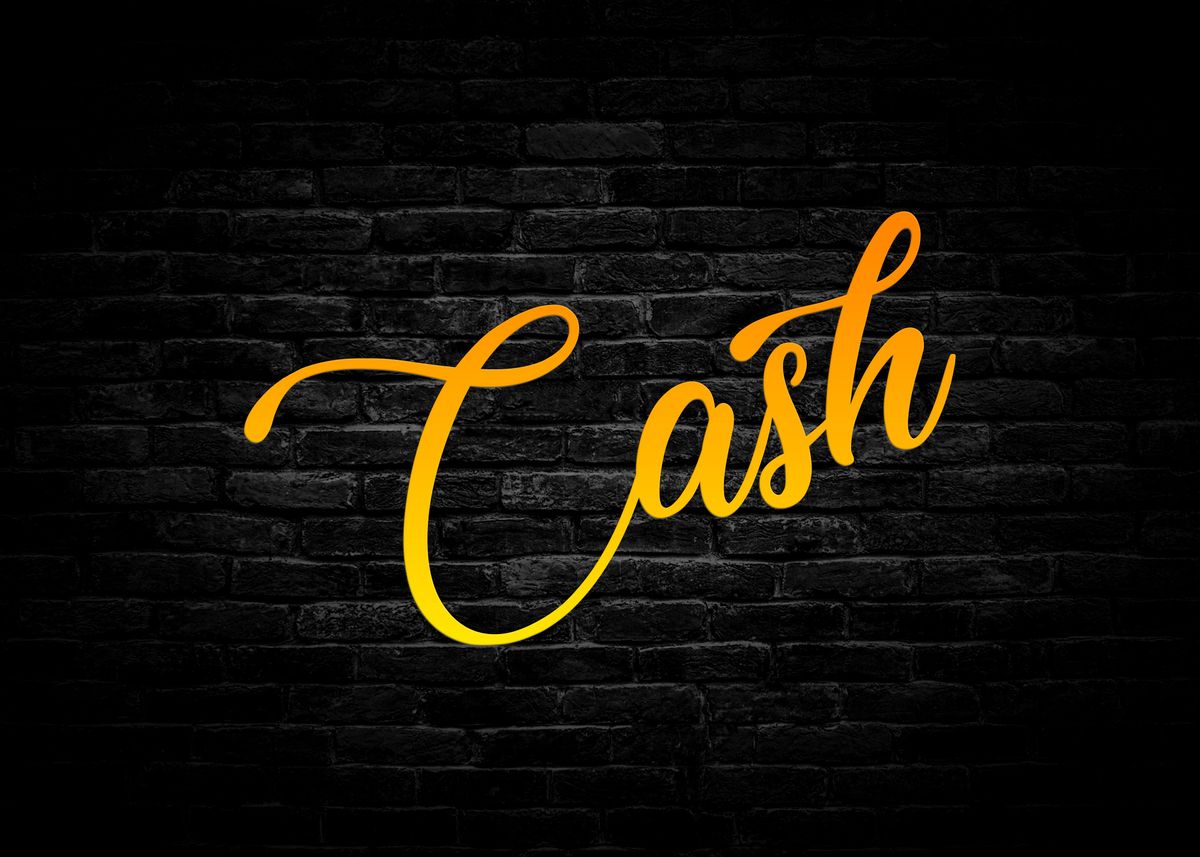 'Cash' Poster by Graphix | Displate
