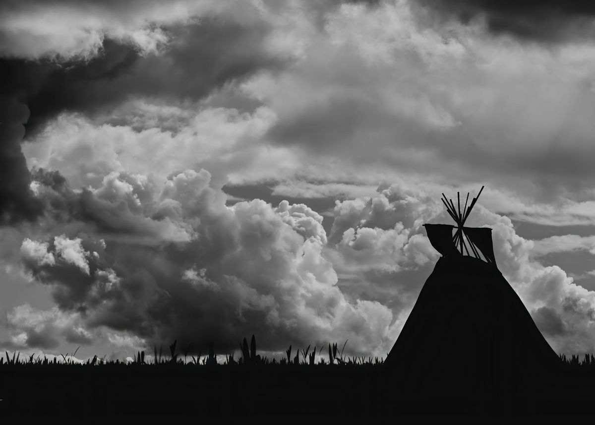 'Life On The Great Plains' Poster by Bob Orsillo | Displate