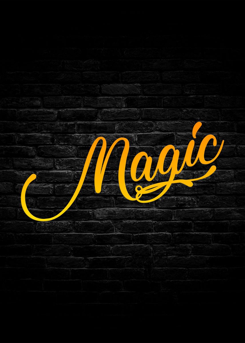 'Magic' Poster by Graphix | Displate