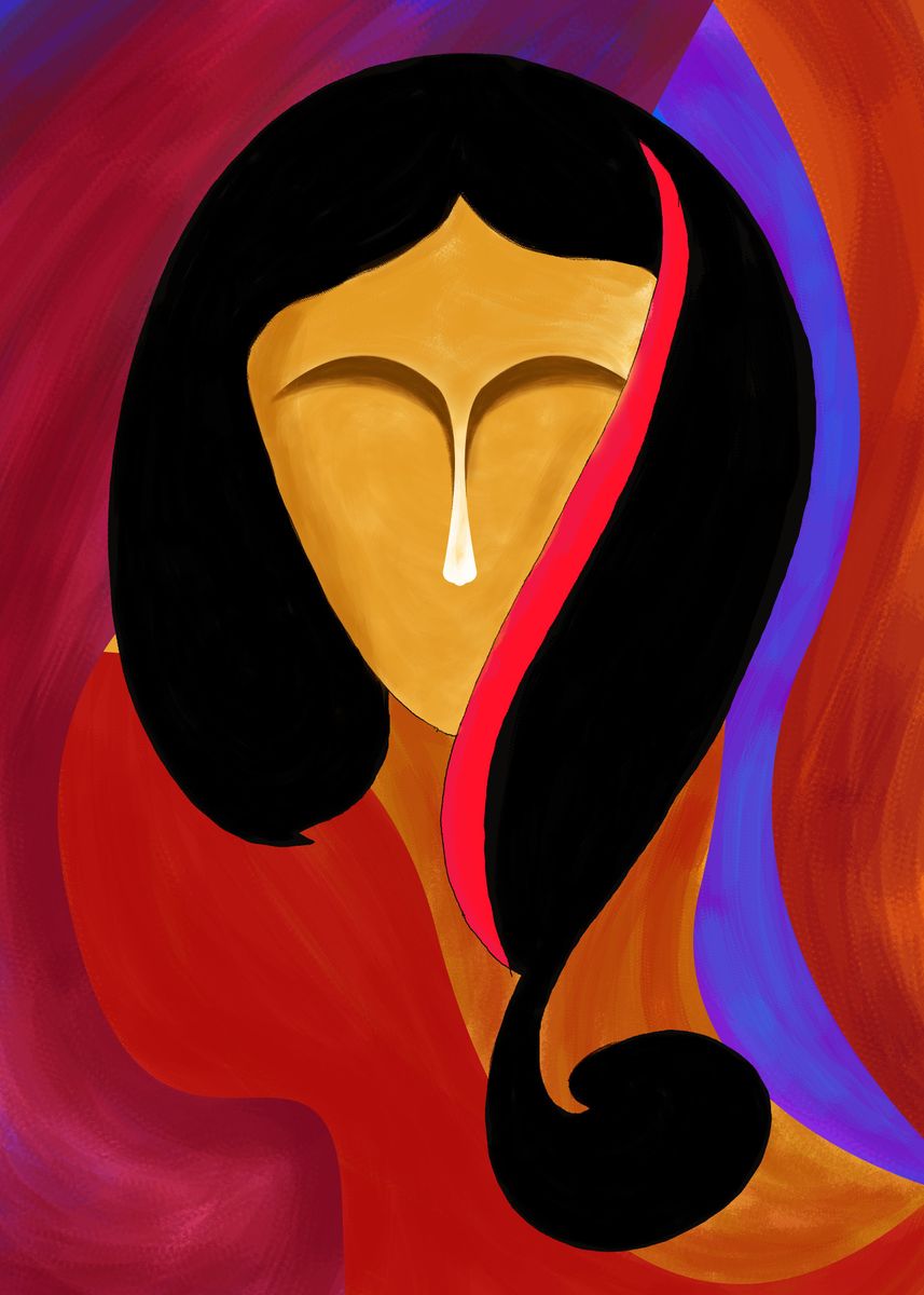 'Indian Culture Fine Art' Poster, picture, metal print, paint by Argho Basak | Displate