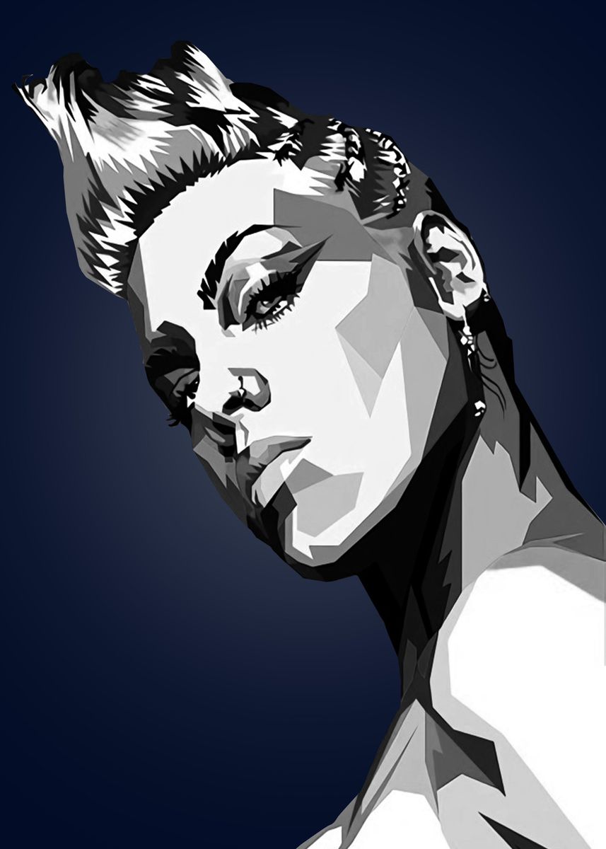 'Pink wpap' Poster, picture, metal print, paint by nicholsburnett ...