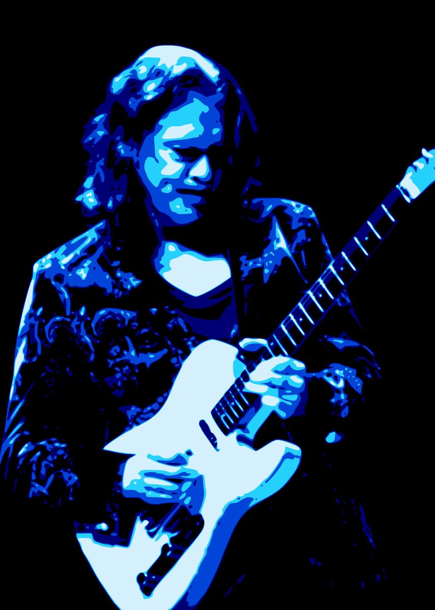 'Robben Ford ' Poster, picture, metal print, paint by Creatify ...