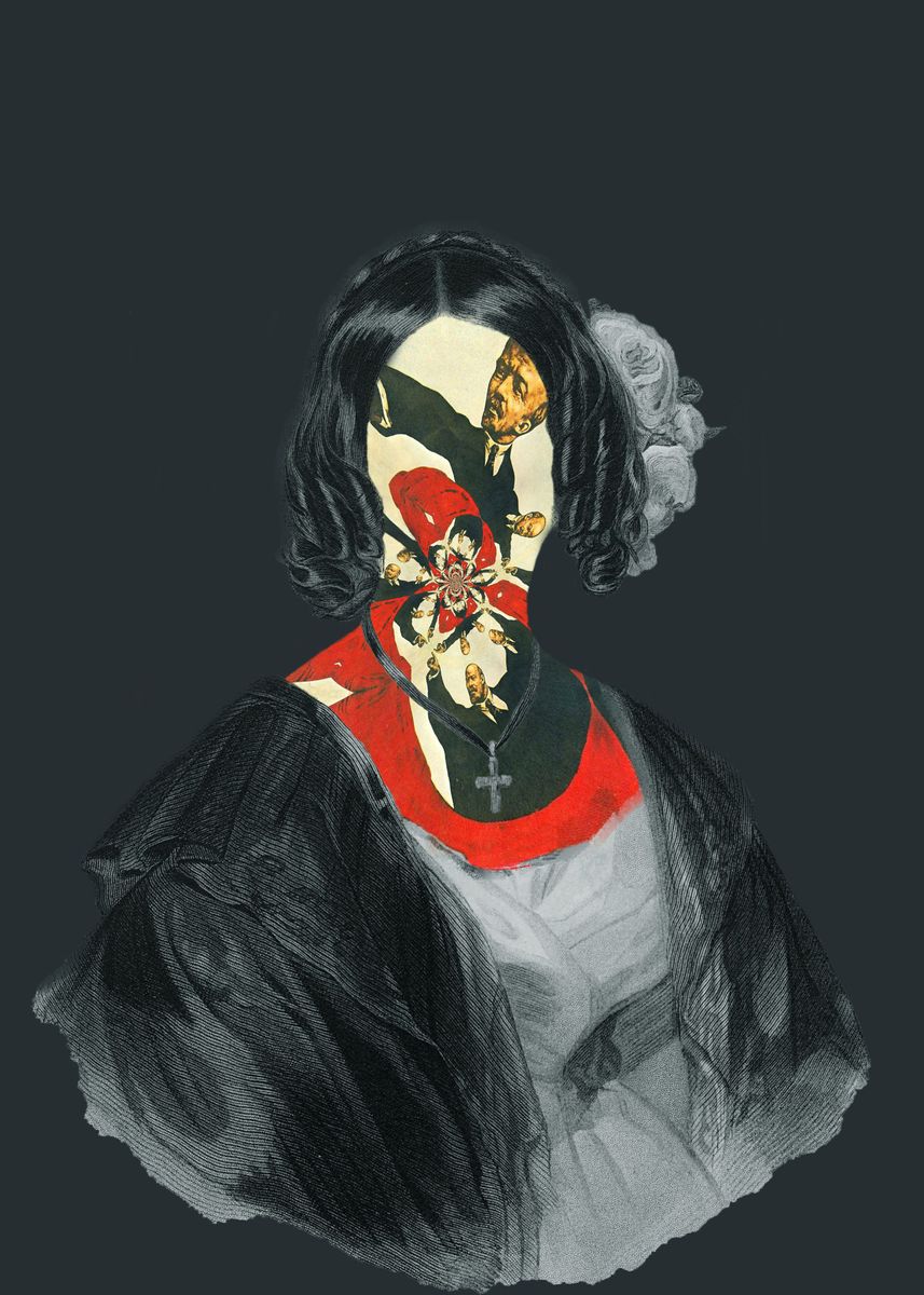 'Guilt' Poster, picture, metal print, paint by Miskarcosa | Displate