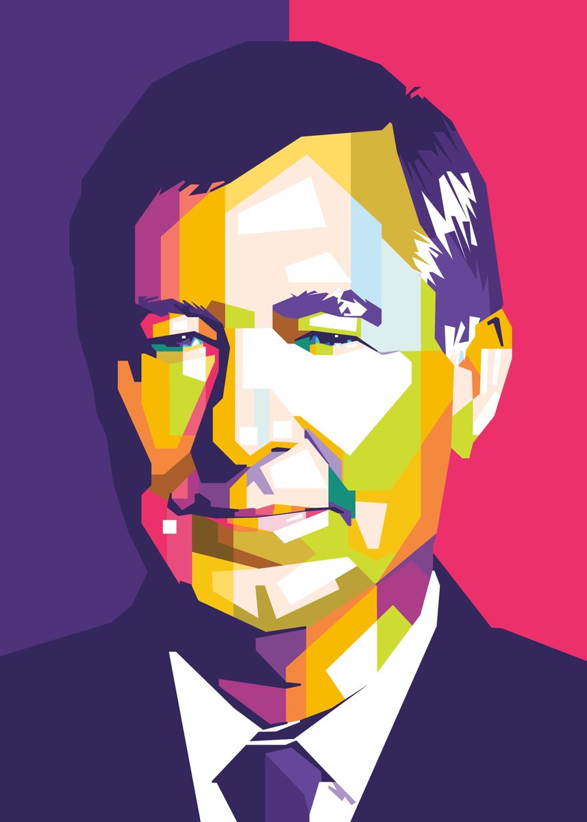 'Alex Ferguson' Poster, picture, metal print, paint by Sherlock Wijaya ...