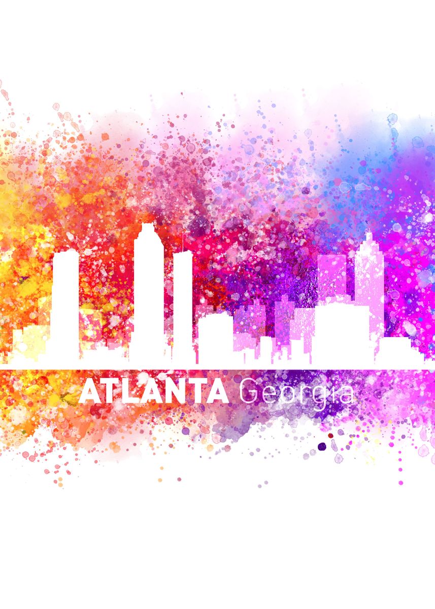 'Atlanta' Poster, picture, metal print, paint by Project X Project X ...