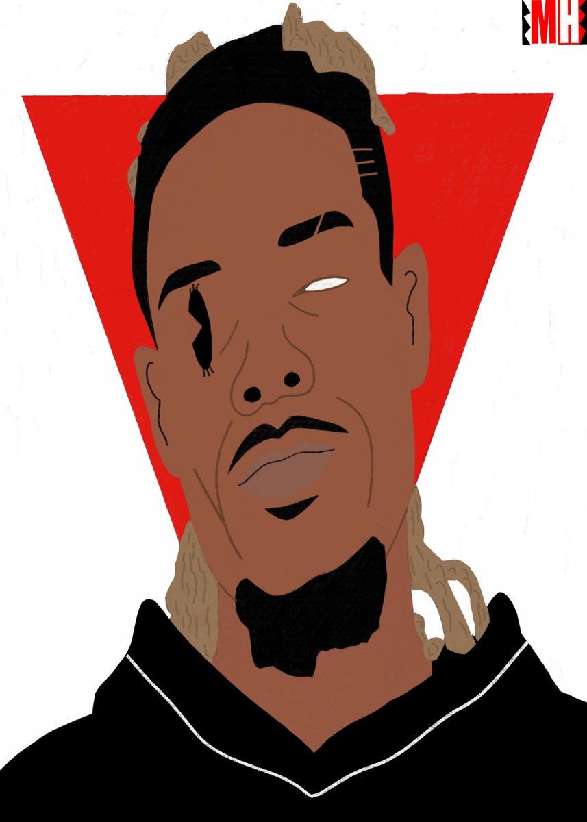 'One Eyed' Poster by Miles Hobley | Displate