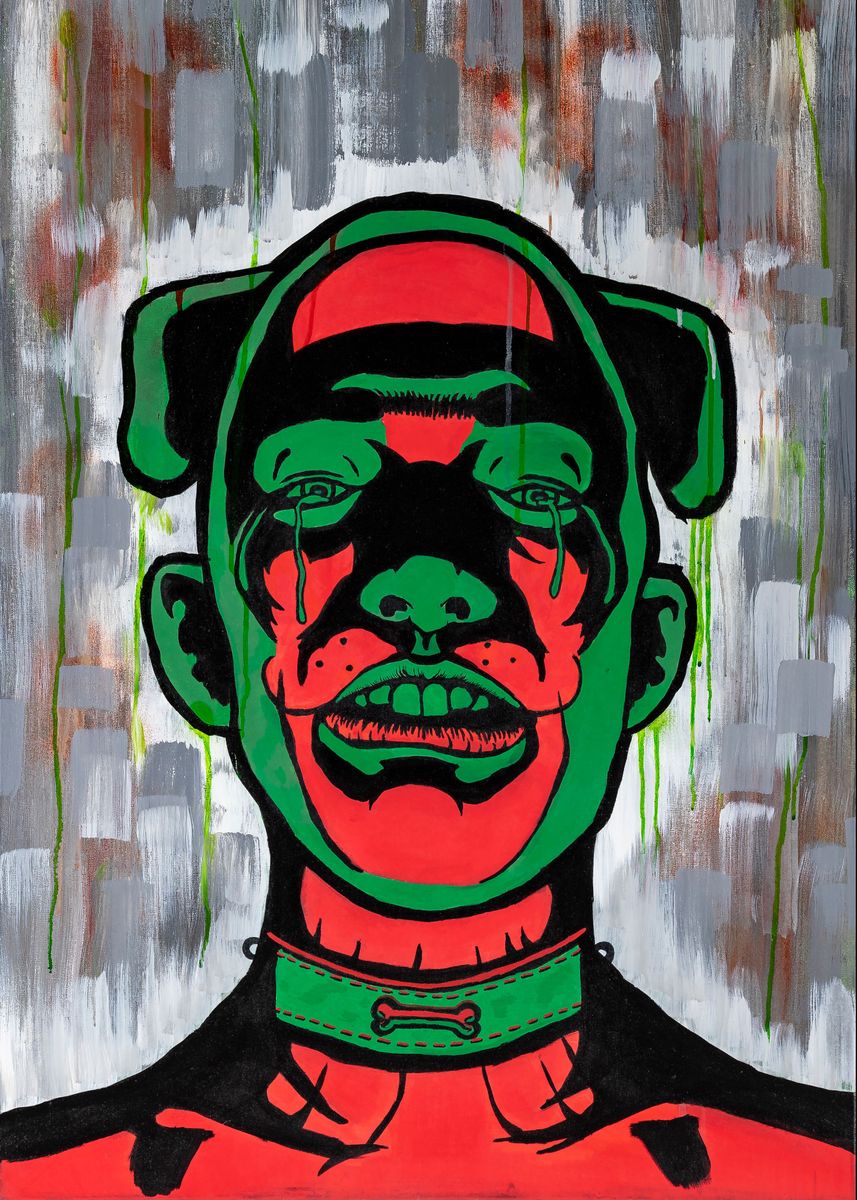 'COLLAR' Poster, picture, metal print, paint by Joel Jansson | Displate