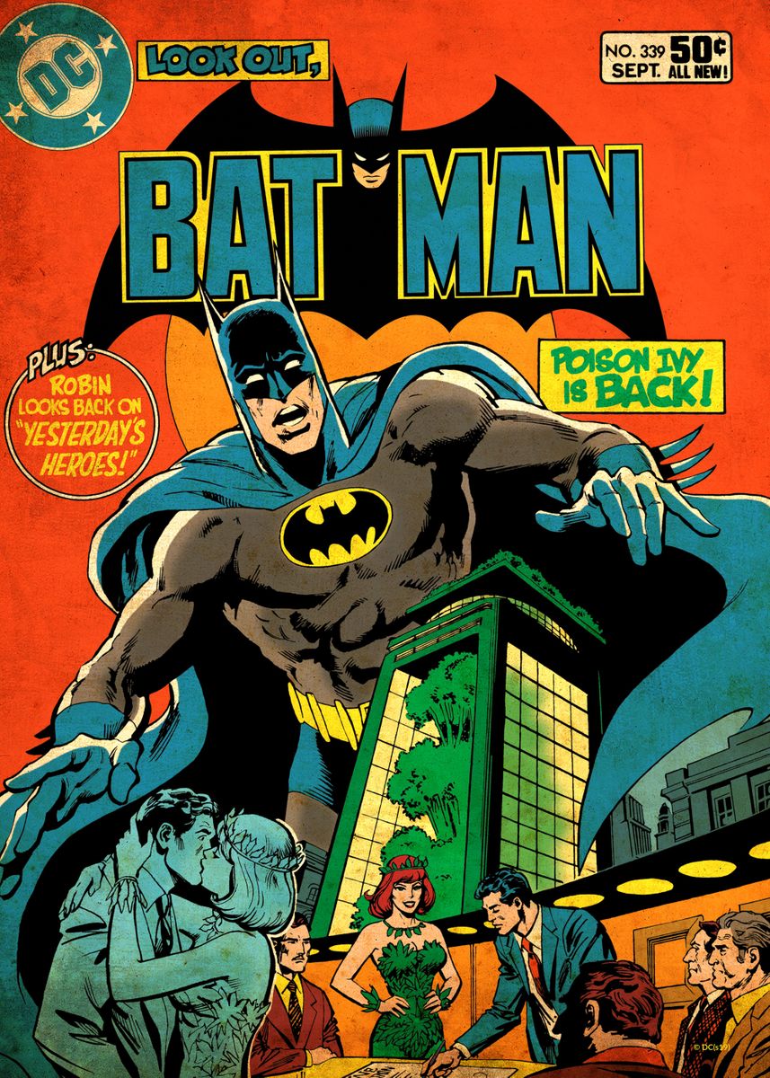 'Batman 339 by Rich Buckler and Dick Giordano and Tatjana Wood' Poster ...
