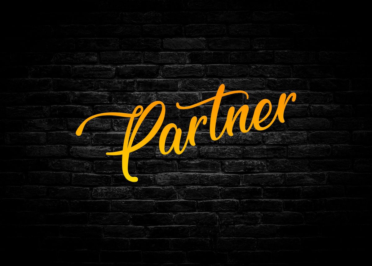 'Partner' Poster by Graphix | Displate