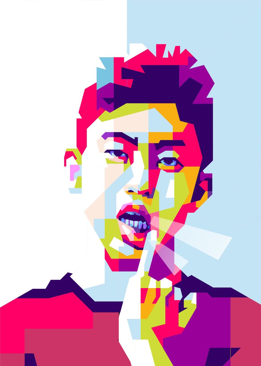 'RICH BRIAN' Poster, picture, metal print, paint by kucingtertawa ...