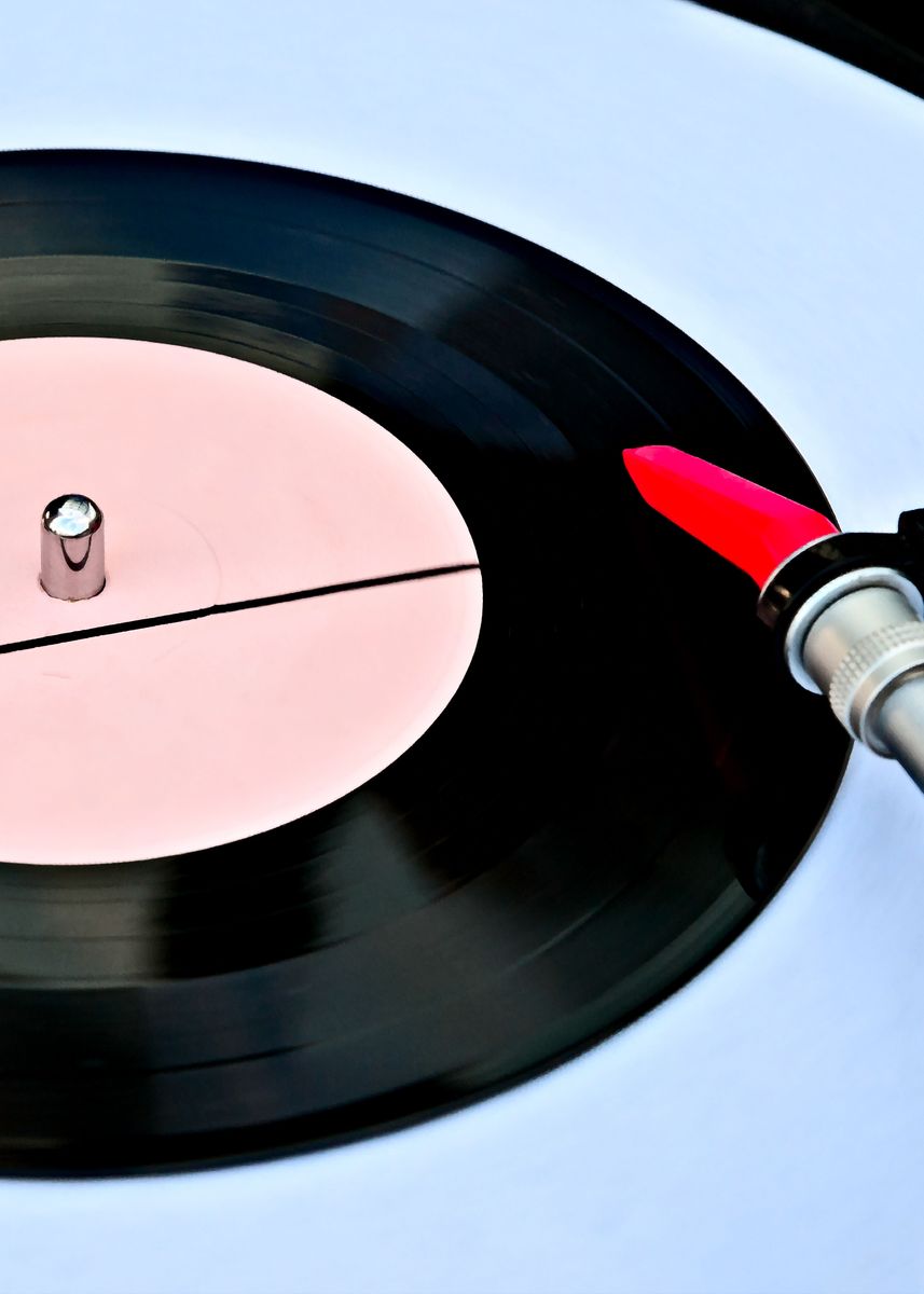 ' Vinyl Disk Player' Poster, picture, metal print, paint by Art ...