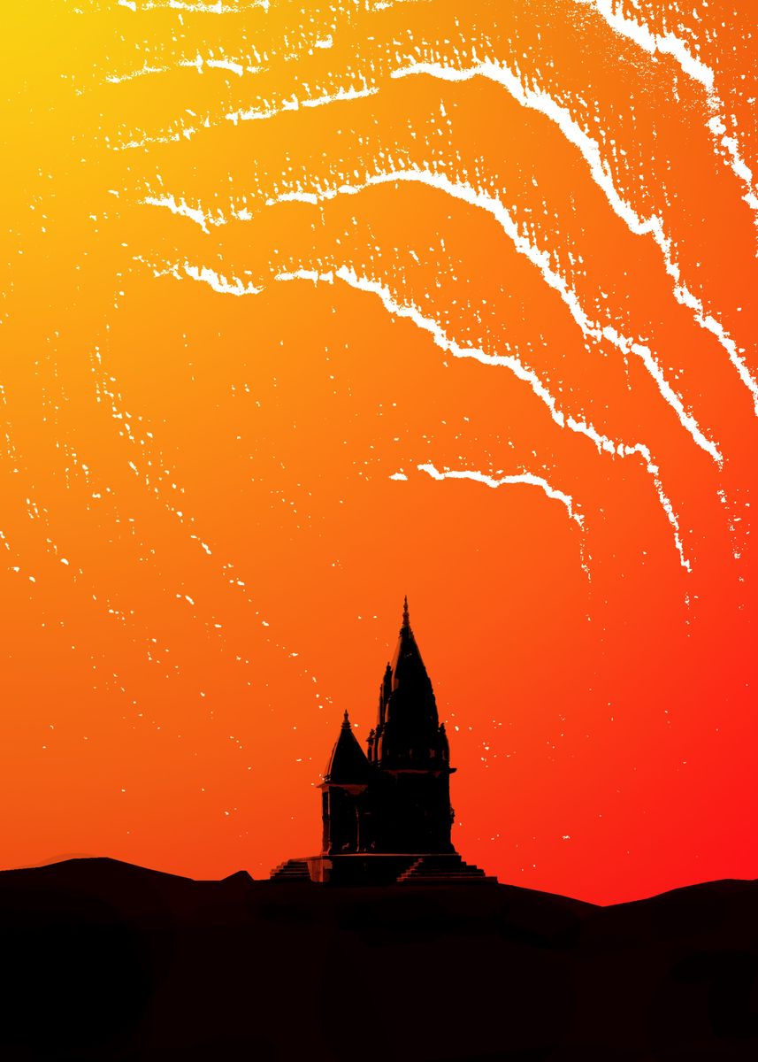 'Ancient City of Varanasi' Poster, picture, metal print, paint by ...