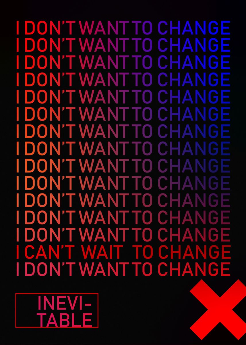 'Inevitable' Poster by Che Esy | Displate