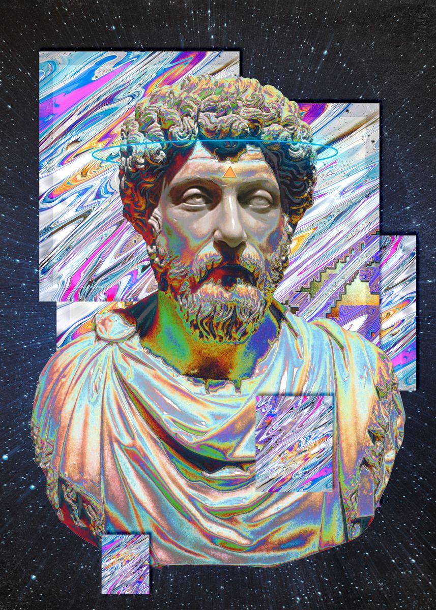 'Marcus Aurelius' Poster, picture, metal print, paint by Jack Entropy ...
